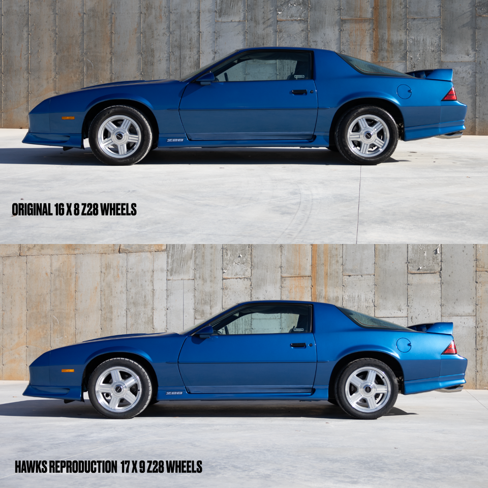 1991-1992 Chevrolet Camaro RS Z28 Style 17x9 Red Wheels Rims 17" Set of ...