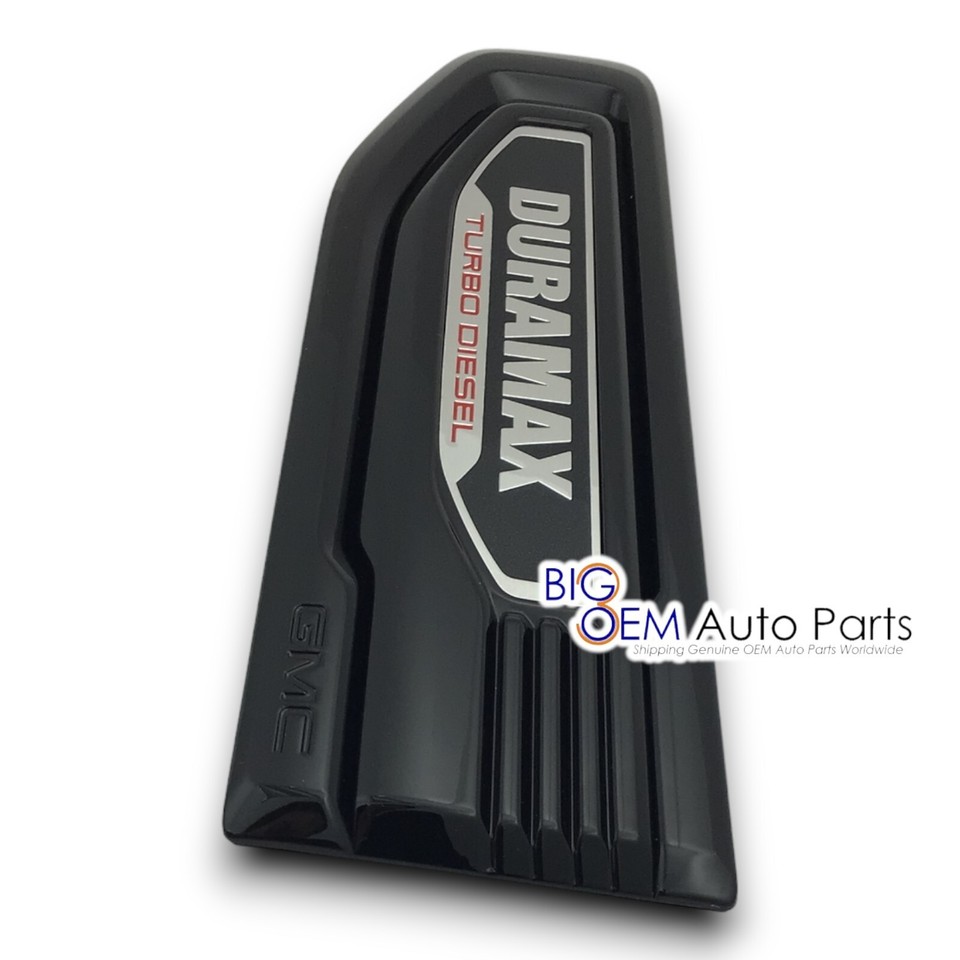 2019 - 2024 GMC Sierra 1500 Duramax Turbo Diesel driver fender Emblem ...