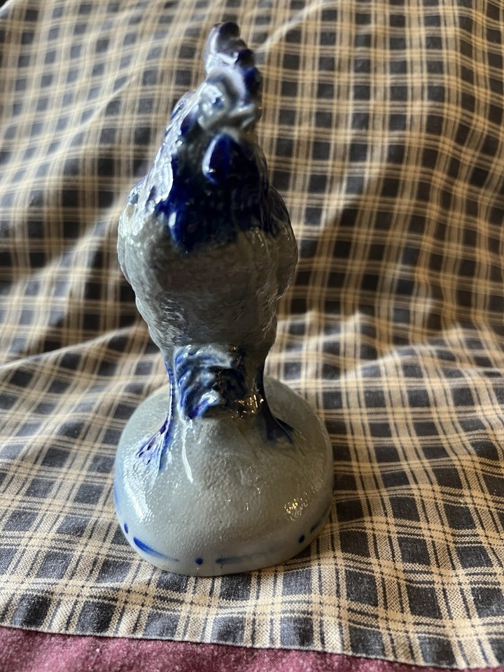 Eldreth Pottery Salt Glazed Rooster | eBay