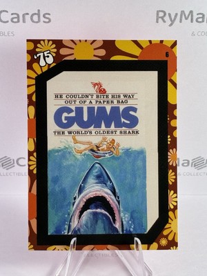 GUMS 2025 Topps Wacky Packages ‘75 Flashback Stickers #6 JAWS | eBay