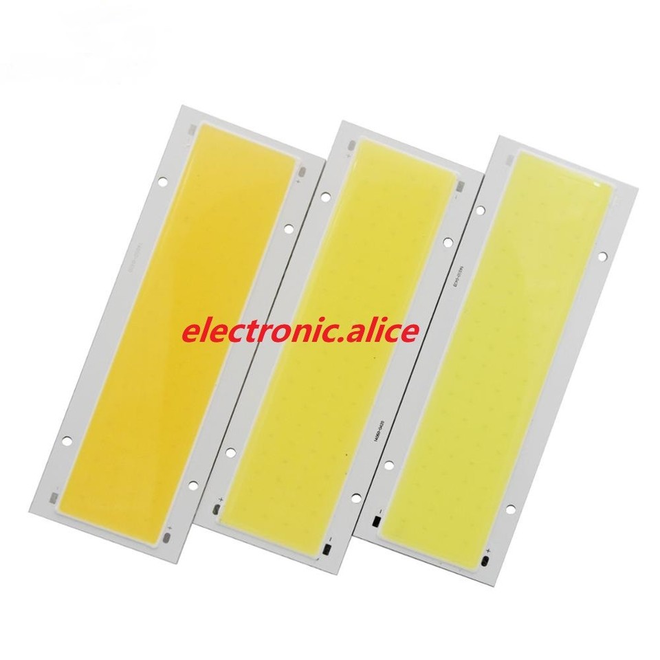 High Power LED COB Strip Car Light Source 12V DC 20W Natural Warm White ...