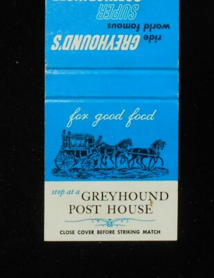 1960s Greyhound Post House and Greyhound Super Scenicruiser Old Bus ...
