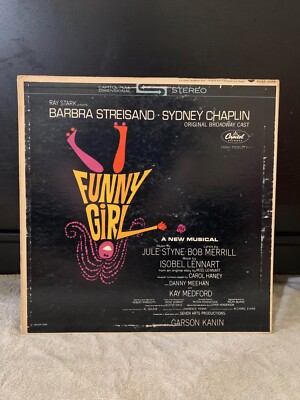 Barbra Streisand "Funny Girl" 1964 LP Vinyl Record Capitol Records SVAS ...