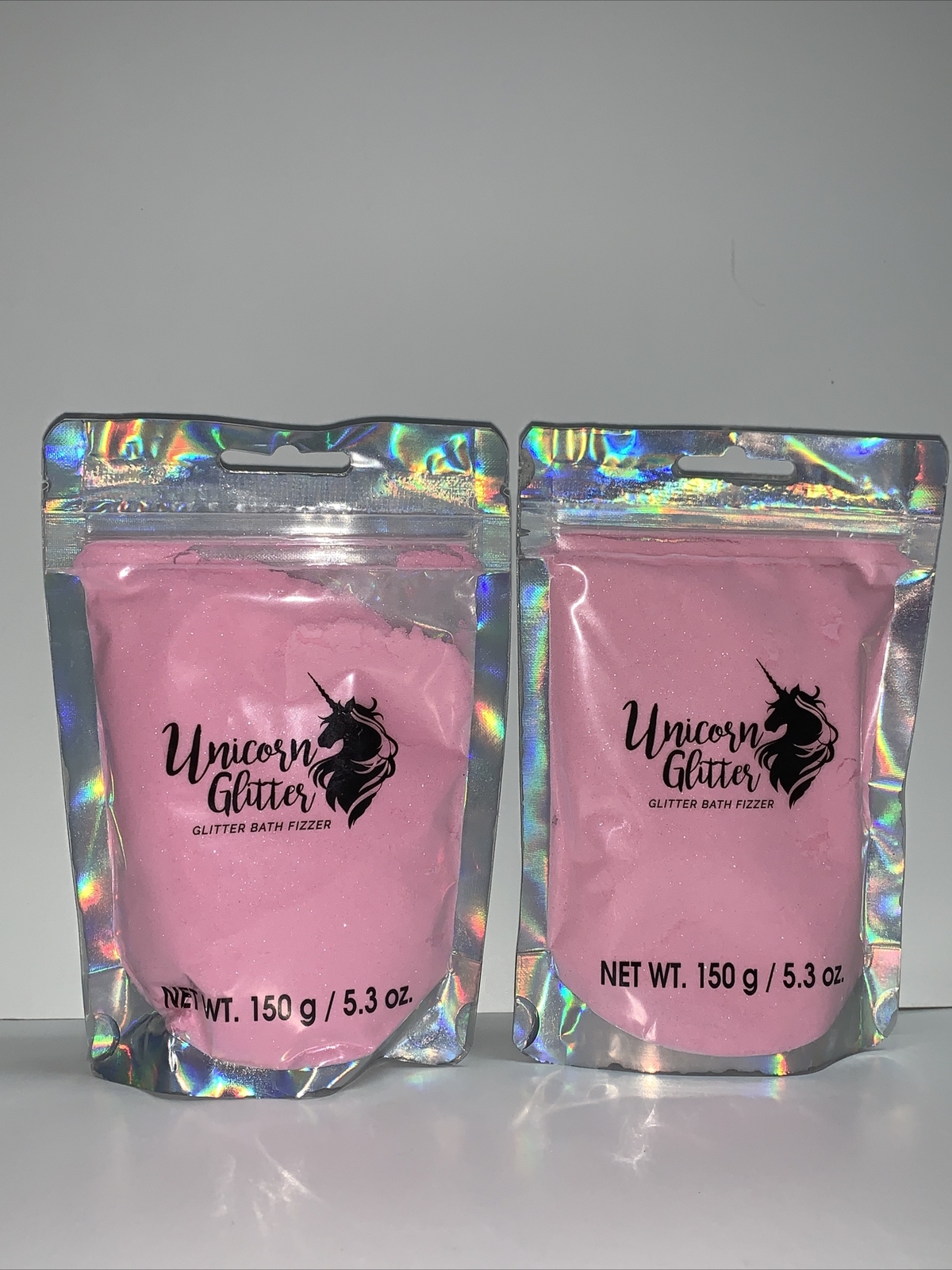 Unicorn Glitter Bath Fizzer, Pink, 2 Pack | eBay