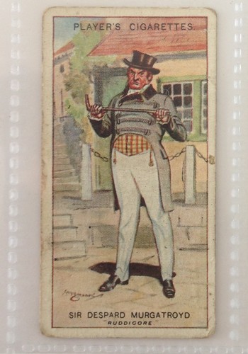 Ruddigore Sir Despard Murgatroyd Gilbert and Sullivan 1925 Cigarette ...
