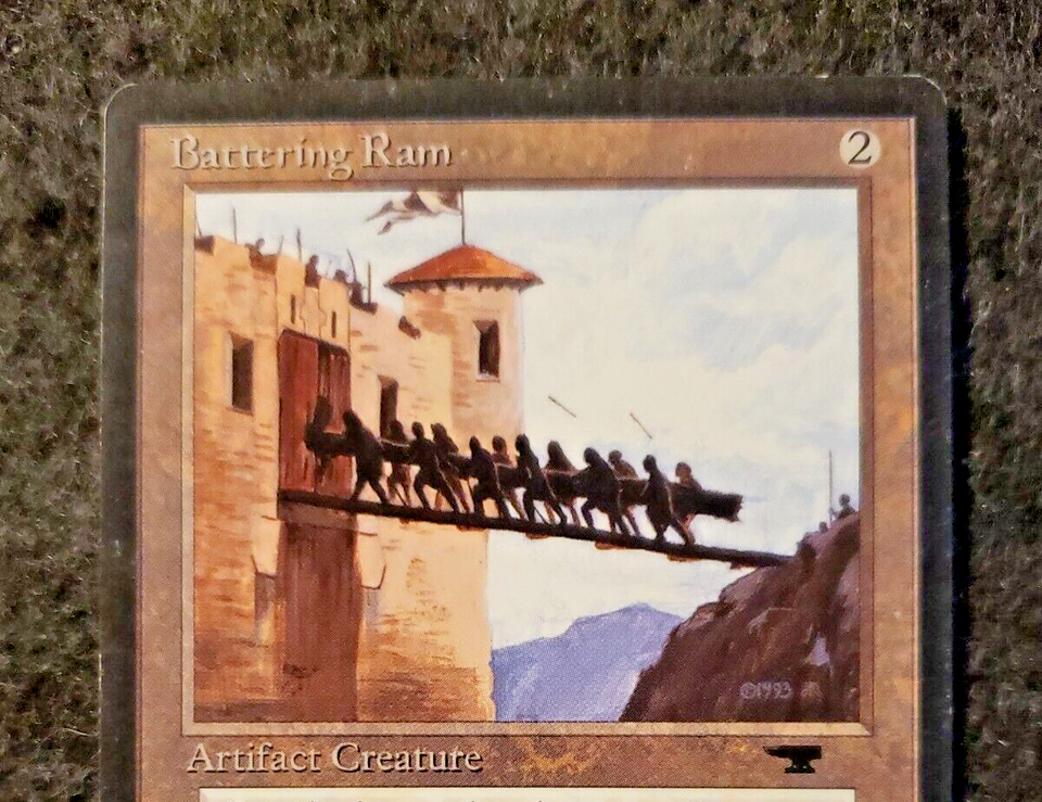 Battering Ram Antiquities Artifact Common MAGIC GATHERING MTG CARD ...