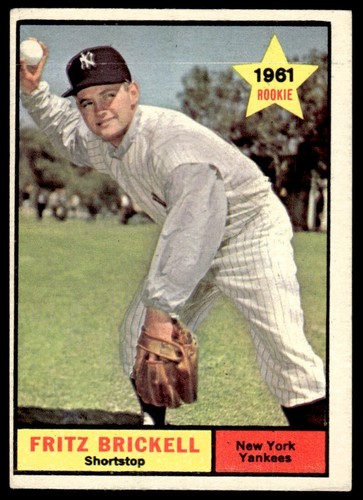1961 Topps Fritz Brickell ┐ New York Yankees #333 | eBay