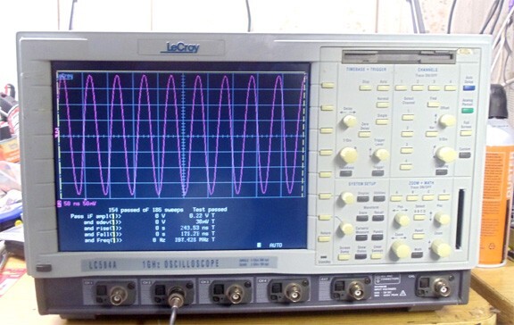 Lecroy LC584D Oscilloscope, 1G bandwidth 2G/8G sample rat lcd screen | eBay