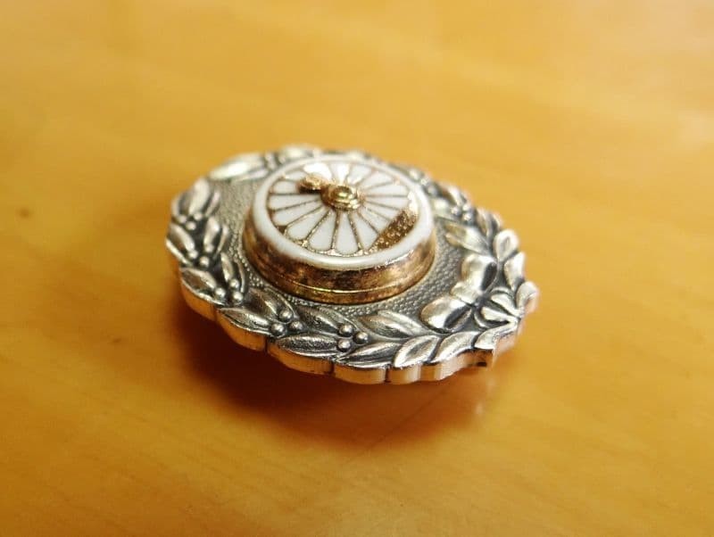 Japan National Railway Hats Set w/Silver Merit Badge 3pc Showa Era | eBay