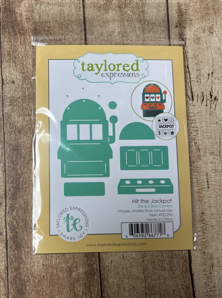 Taylored Expressions Hit The Jackpot Combo and Big Wishes Stamp Set ...