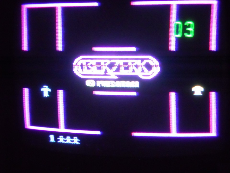 Berzerk (Atari 5200, 1983) Game Cartridge with Manual - Tested/Working ...