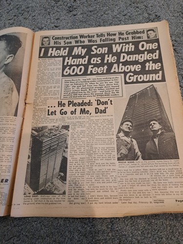 Vintage May 23 1965 National Enquirer Newspaper | eBay