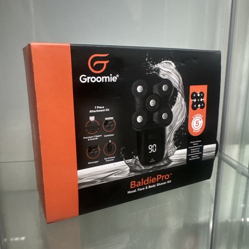 Groomie BaldiePro , Cordless Head Grooming Electric Shaver New Open Box ...