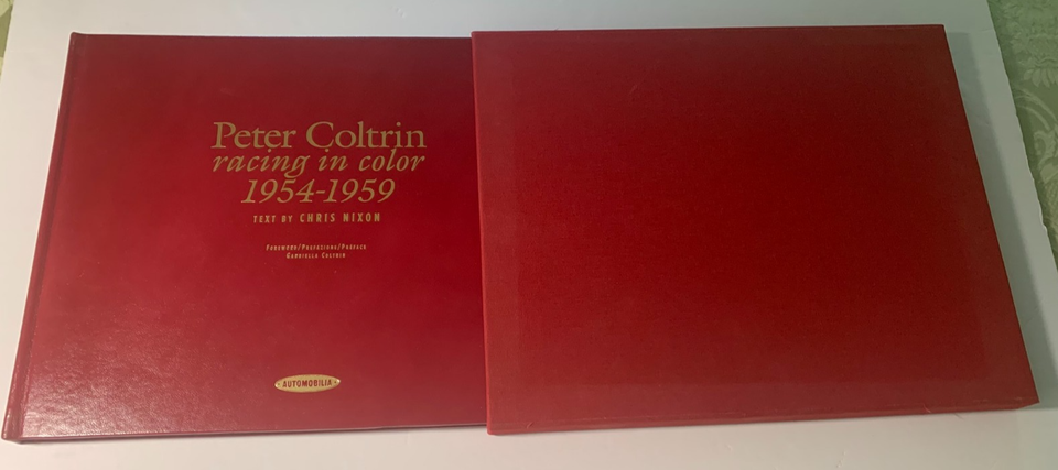 RARE PETER COLTRIN RACING IN COLOR 1954-1959 COLTRIN & NIXON SIGNED LTD ...