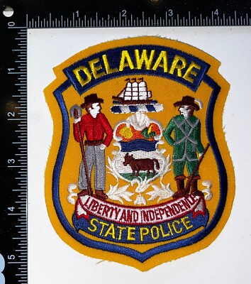 Delaware DE State Police Department Patch | eBay