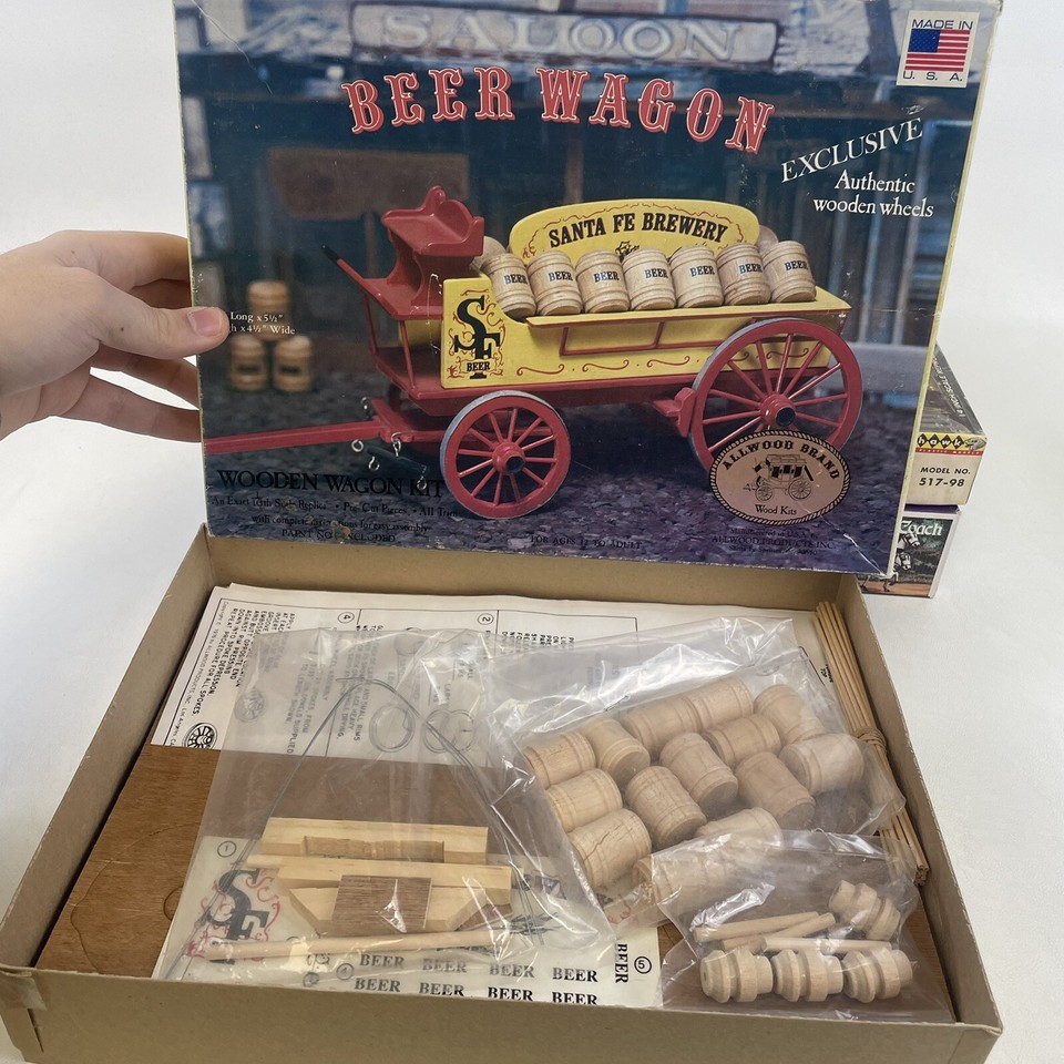 Lot Of 7 Mail Coach Wagon Carriage Cable Car VTG Model Kits Paramount ...