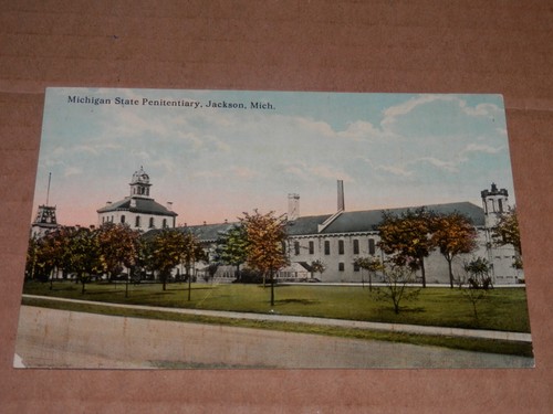 JACKSON MICHIGAN - 1914 POSTCARD - STATE PENITENTIARY | eBay