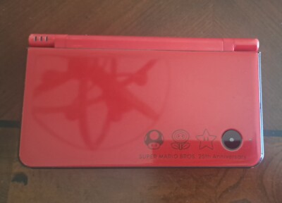 Nintendo DSI XL Handheld Console Red Super Mario Bros 25th Anniversary ...