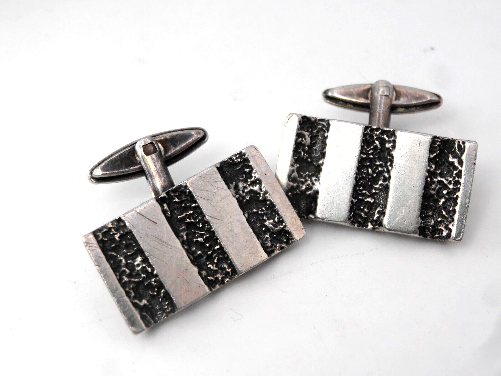 BEAUTIFUL PAIR OF SOLID SILVER STERLING SILVER CUFFLINKS | eBay