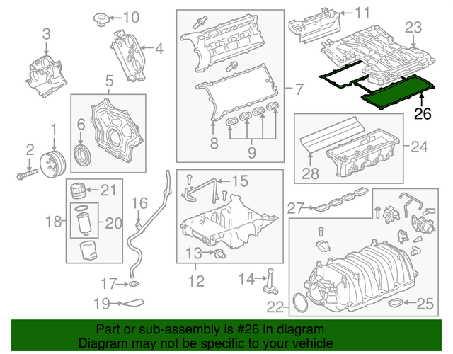 Land Rover LR011343 Genuine OEM Manifold Gasket for sale online | eBay