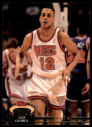 1992-93 Stadium Club Tate George New Jersey Nets #159 | eBay
