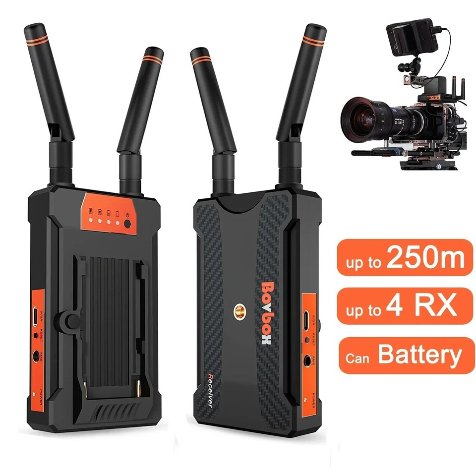 BOVBOX WL-900S 250m Wireless Video Transmission System Transmitter ...