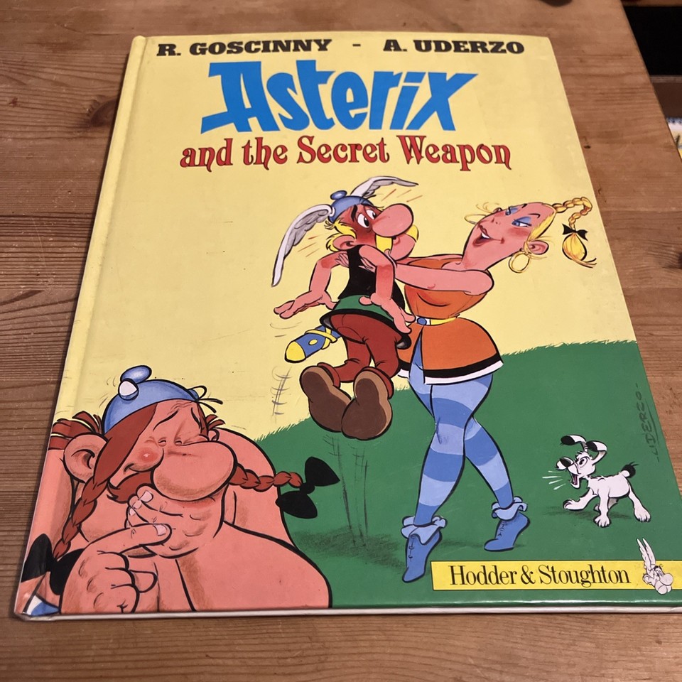 Asterix Vintage Books Bundle X 3. Goscinny Uderzo Paperbacks q 70/80s ...