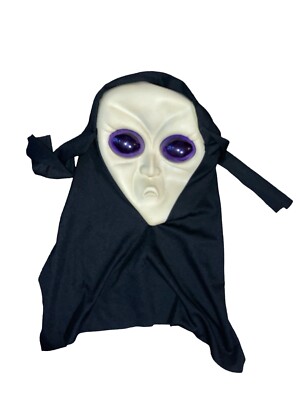 VTG Easter Unlimited Fun World Alien Scream GhostFace Mask RARE Adult ...