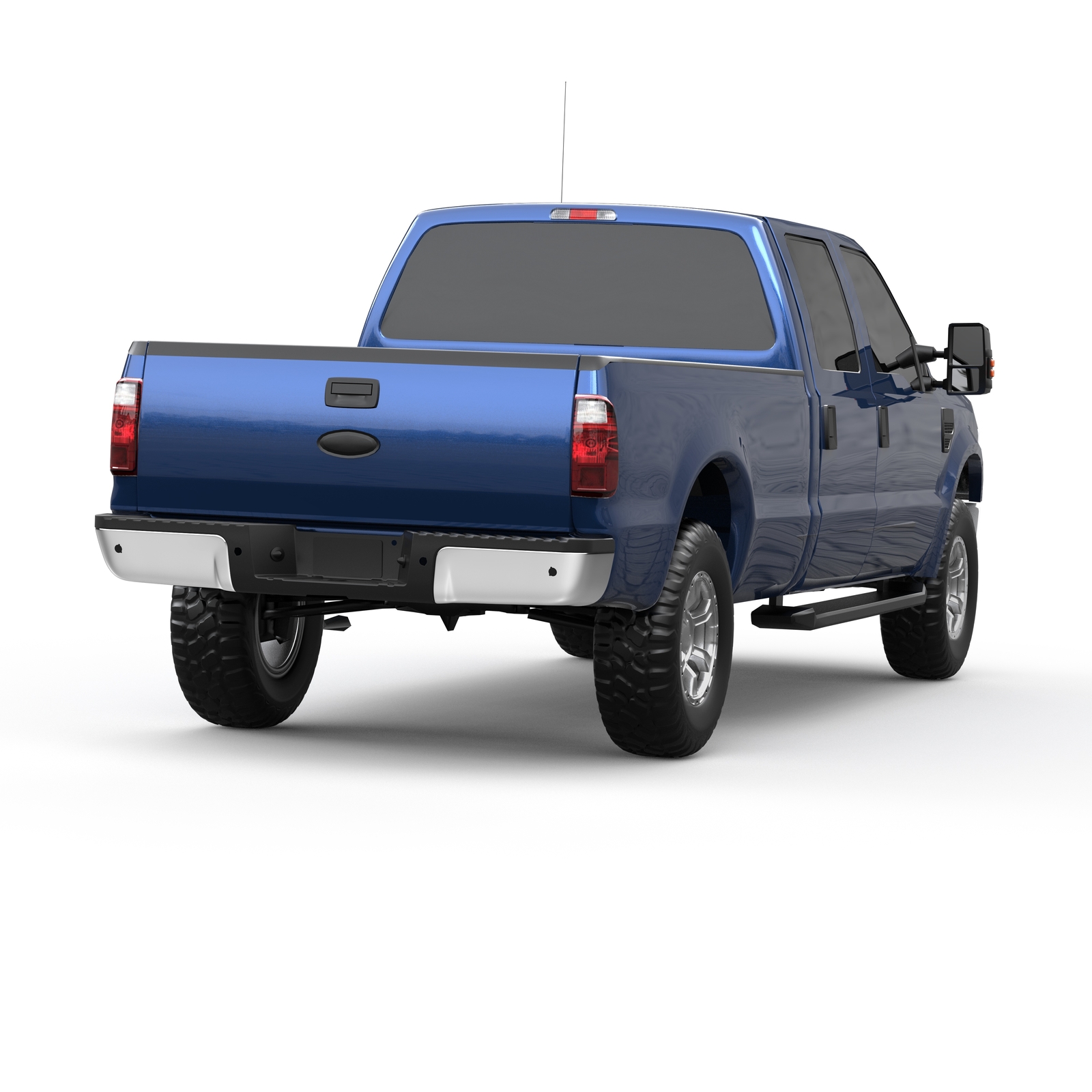 Chrome Rear Bumper Assembly For 2008-2016 Ford F250 F350 F450 w/ Sensor ...