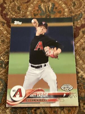 2018 Topps Pro Debut #34 Matt Tabor | eBay