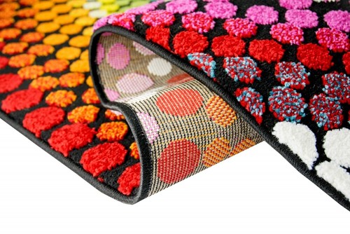 Teppich modern Wohnzimmer Teppich Regenbogen bunt | eBay.de