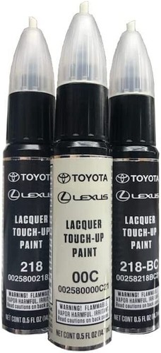 TOUCH UP ATTITUDE BLACK PAINT KIT 218, 218BC, AND 00C (3 PARTS) FOR ...