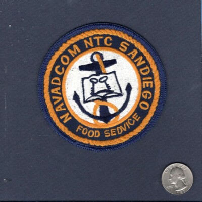 NAVADCOM NTC San Diego CA Food Service MS CS Base Patch | eBay Australia