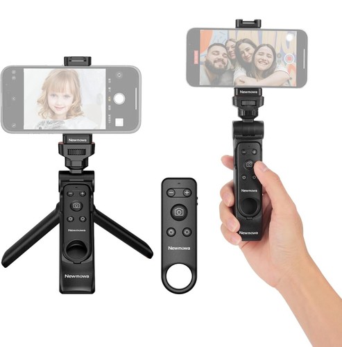 Phone Remote Shutter Tripod Shooting Handle with Detachable Remote ...