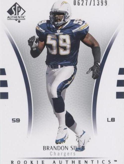 2007 SP Authentic - Rookie Authentics Brandon Siler #153 /1399 (RC) for ...