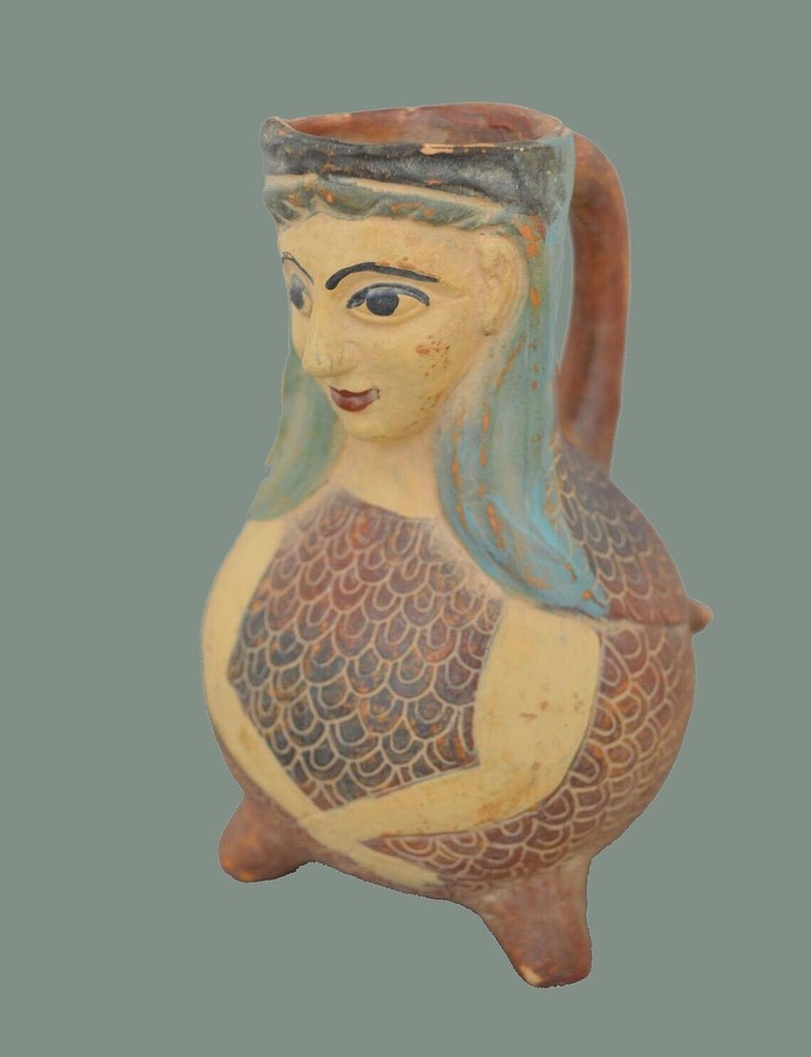 Siren Vase reproduction artifact High quality Sculpture | eBay
