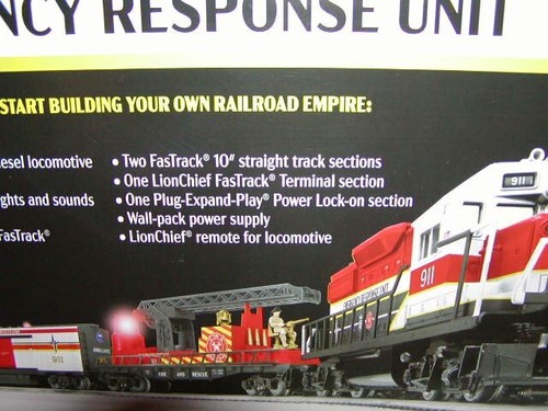 Lionel 2223040 Emergency Response Train Set O 027 LC Bt 5.0 LVC MIB New ...