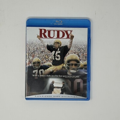 Rudy (1993) Blu-ray Sean Astin Family Football Movie EUC | eBay
