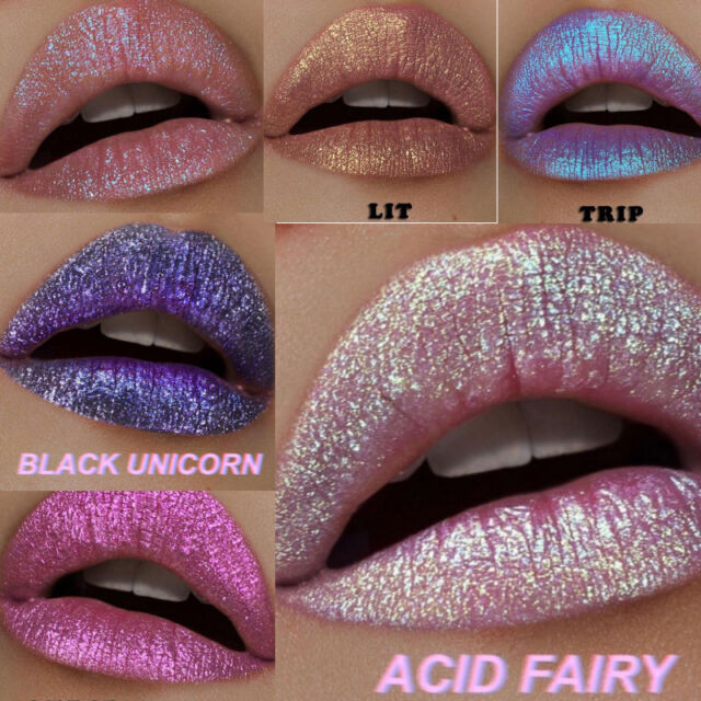 Waterproof Iridescent Glitter Matte Liquid Lipstick Beauty Makeup Lip