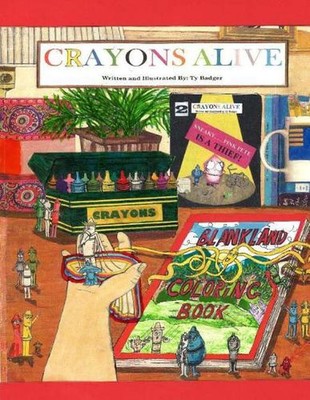 Crayons Alive: Ty Badger by Ty Badger (English) Paperback Book | eBay ...