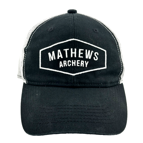 Adult MATHEWS ARCHERY CAP Black Gray - OSFM - Adjustable | eBay