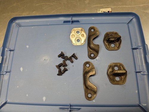 90-96 Nissan 300zx 2+2 Z32 Upper lower Door Latch Guide Striker driver ...