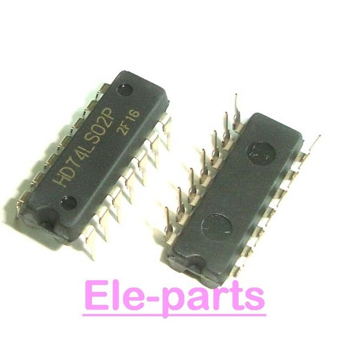 10 PCS HD74LS02P DIP-14 74LS02 Quadruple 2-input Positive NOR Gates ...