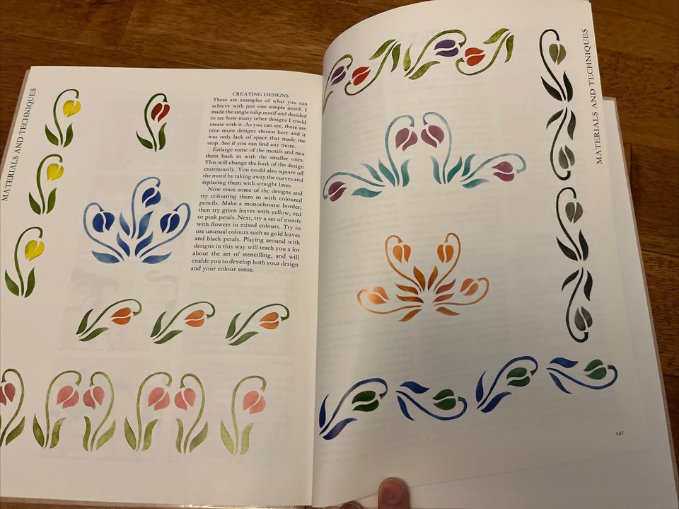 Stencil Source Book by Patricia Meehan (1995, Hardcover) | eBay