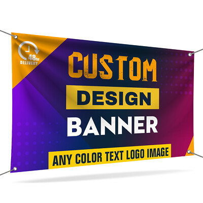 Custom Vinyl Banners and Signs - multiple sizes - free design-any ...