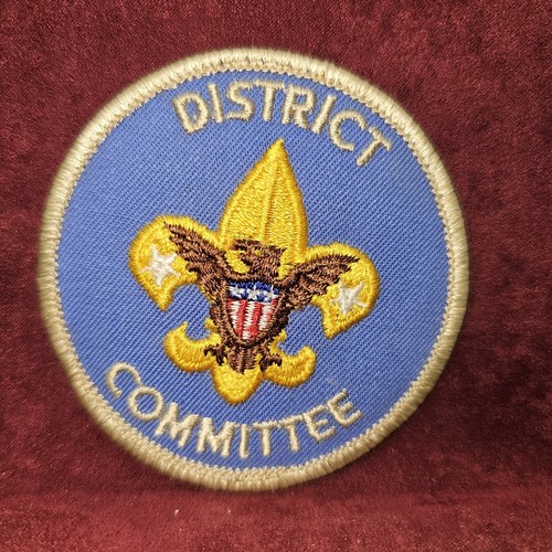 Boy Scouts Of America Vintage Patch District Committee | eBay