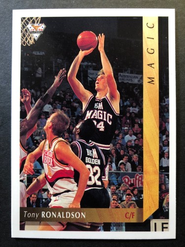 1994 Futera Australian NBL Basketball Tony Ronaldson | eBay