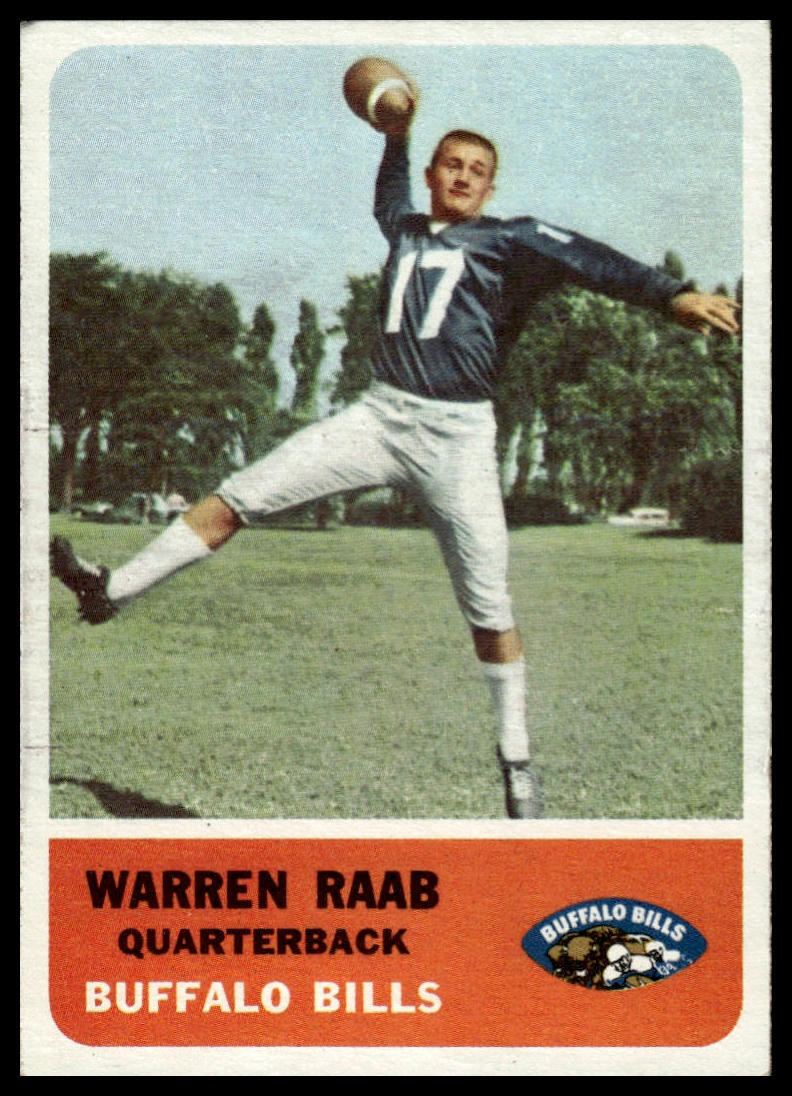 1962 Fleer #22 Warren Rabb | eBay