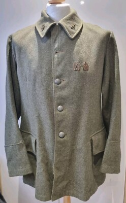Rare WW2 Danish Made Swedish Army Wool Tunic 1942 Dated Mint Condition ...