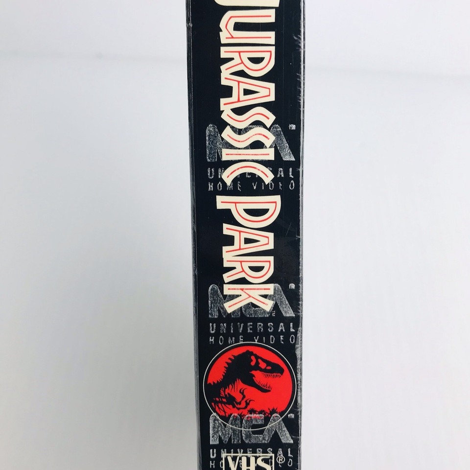 Jurassic Park VHS Steven Spielberg MCA Universal Watermark 1993 BRAND ...